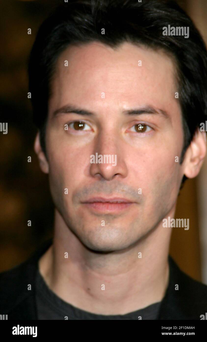 Keanu Reeves at the Los Angeles premiere of Columbia Pictures'/Warner ...