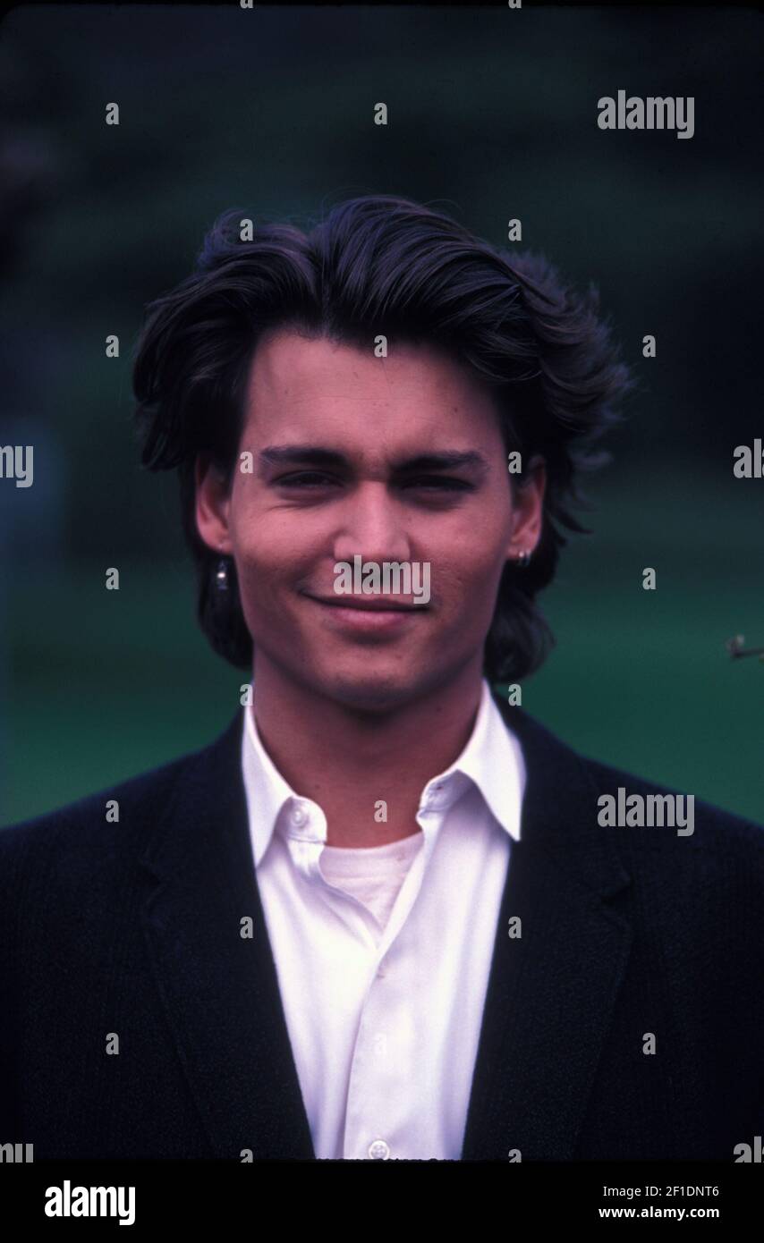 Johnny Depp in Los Angeles, CA in February 1989 (Photo By Chris ...