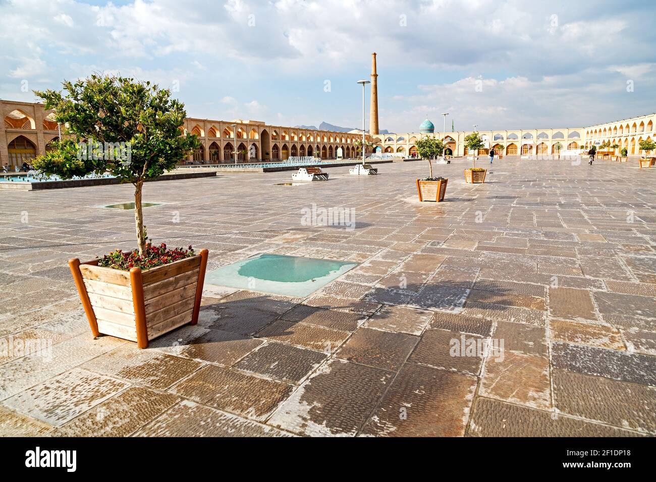 In iran the old square Stock Photo - Alamy