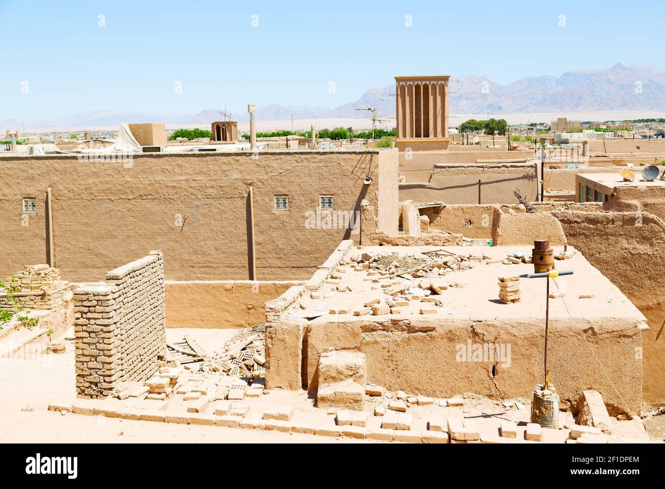 In iran the roof Stock Photo - Alamy