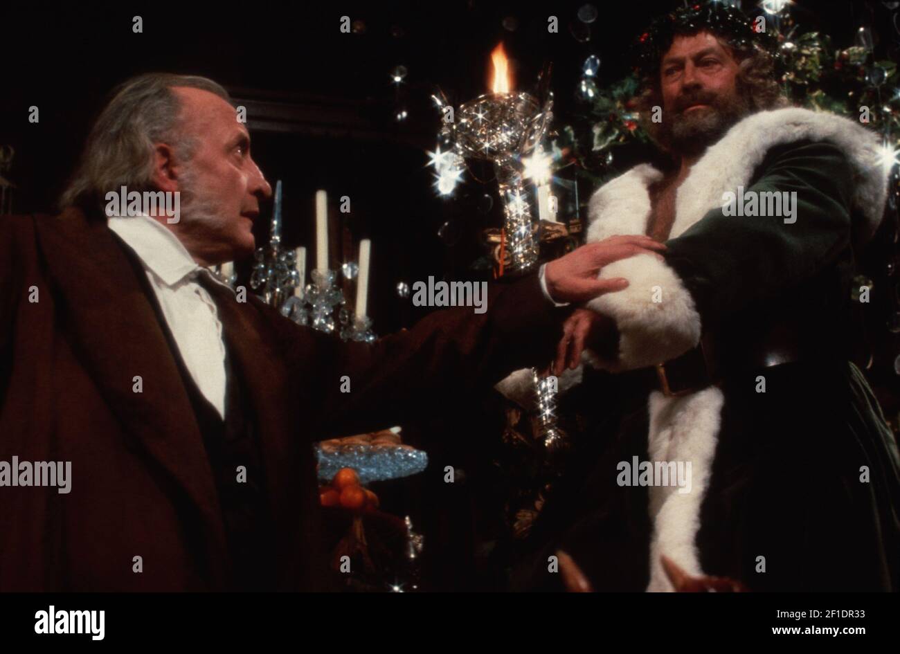 "A Christmas Carol" (1984) - George C. Scott as Ebenezer Scrooge and ...