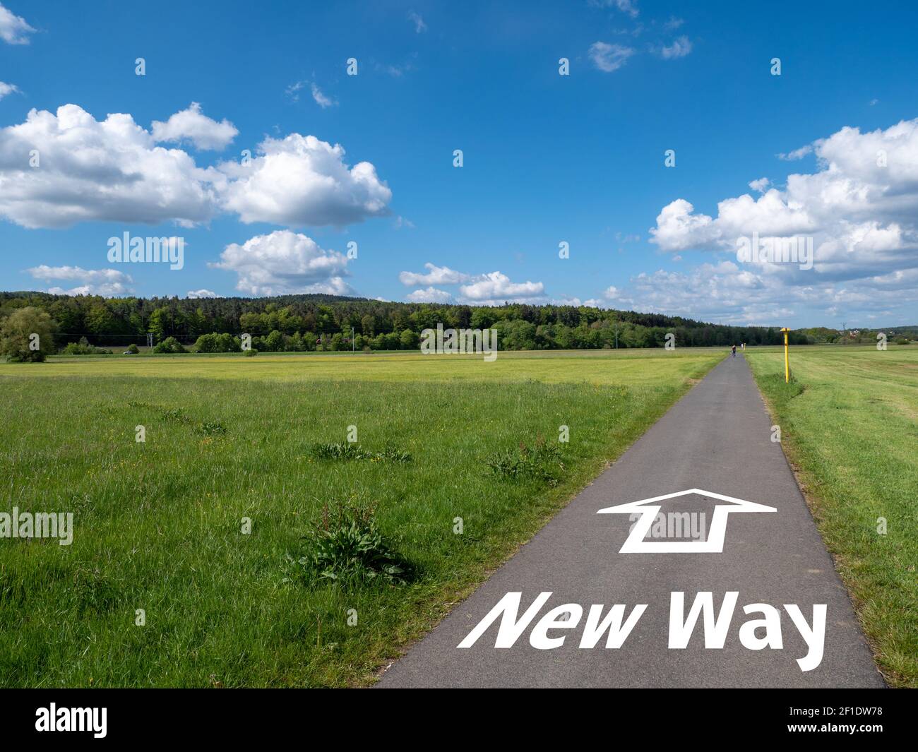 New paths hi-res stock photography and images - Alamy