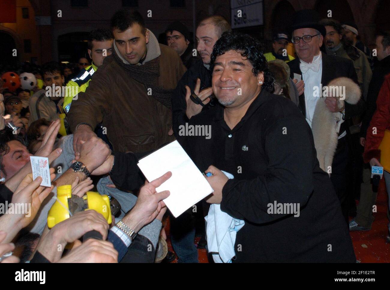 Diego Armando Maradona (Photo by PRESSINPHOTO Stock Photo - Alamy