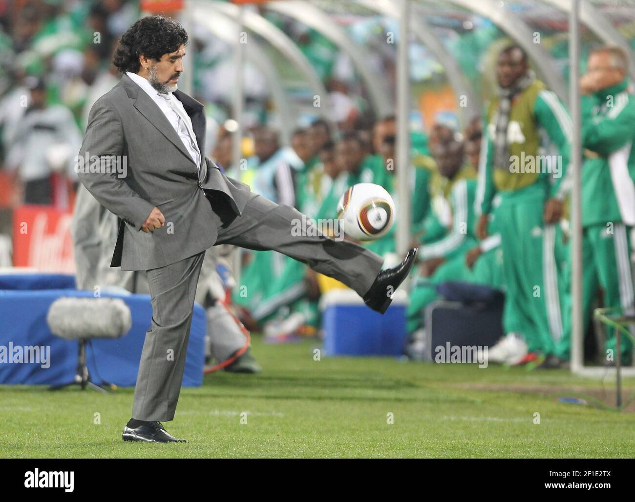 Diego Armando Maradona (Photo by PRESSINPHOTO Stock Photo - Alamy