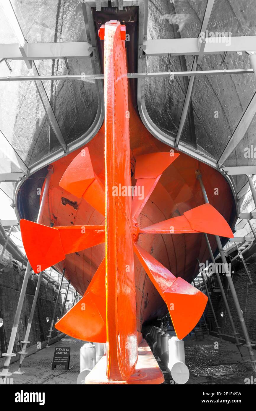 Propeller of ss great britain hi-res stock photography and images - Alamy