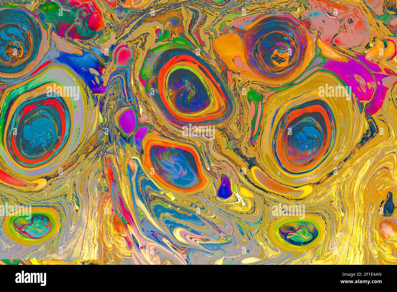 Abstract creative marbling pattern templat for fabric, design ...