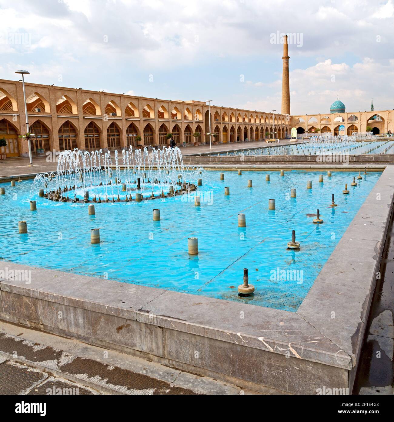In iran the old square Stock Photo - Alamy