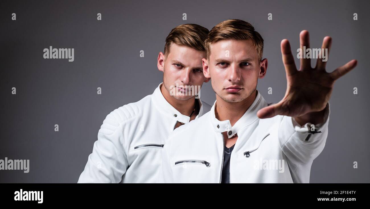 male beauty and fashion. similar appearance. family relations and ...