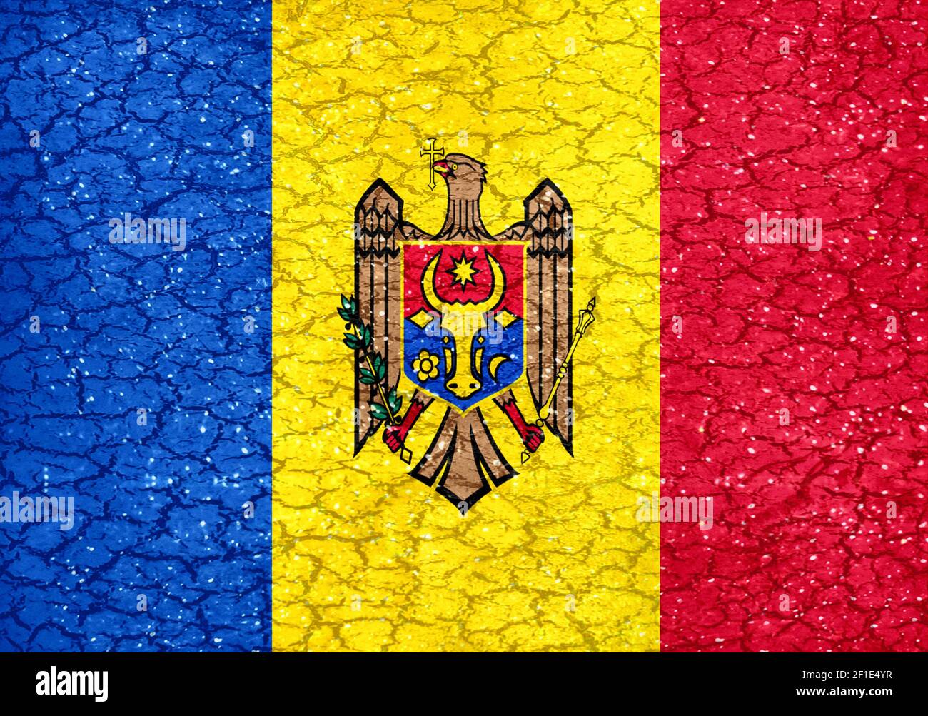 Moldova national flag hi-res stock photography and images - Alamy