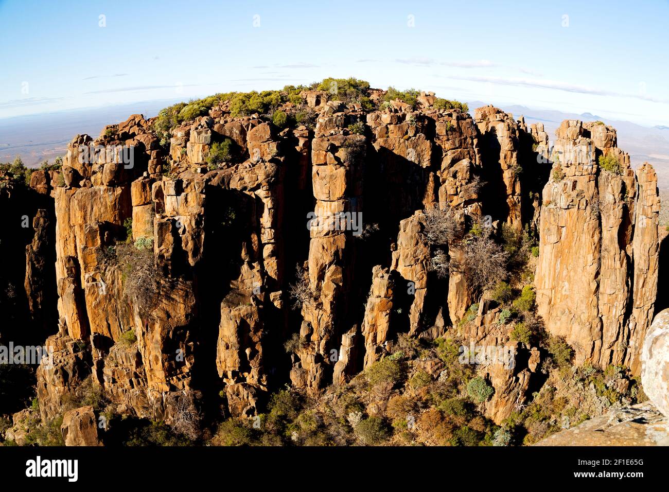 In south africa valley of desolation Stock Photo - Alamy