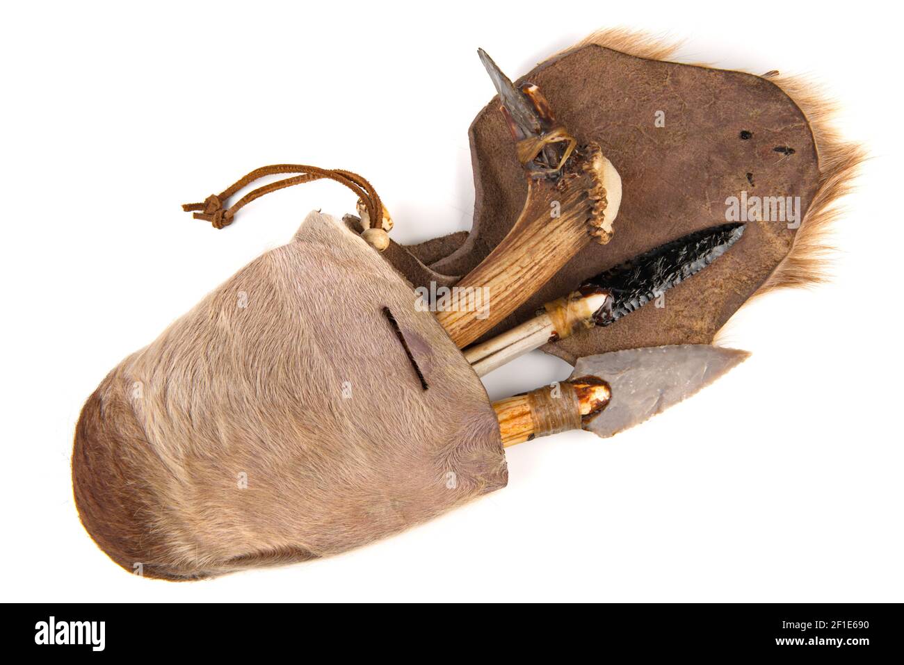 Neolithic obsidian tools Cut Out Stock Images & Pictures - Alamy