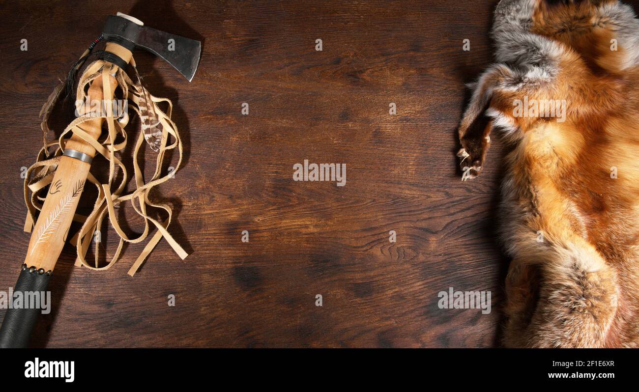 Crossed Tomahawk High Resolution Stock Photography and Images - Alamy