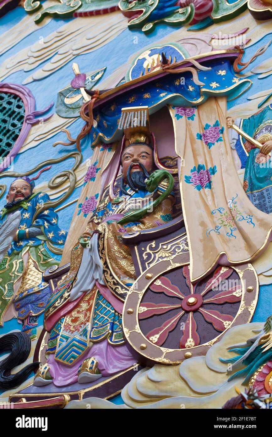 Taiwan, Taipei, Guandu, Guandu Temple Stock Photo - Alamy