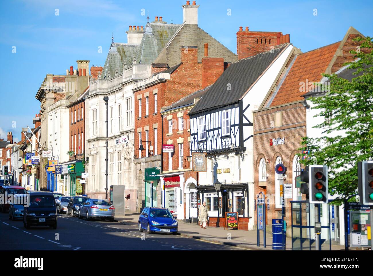 Market Street, Ashby-de-la-Zouch, Leicestershire, England, United ...