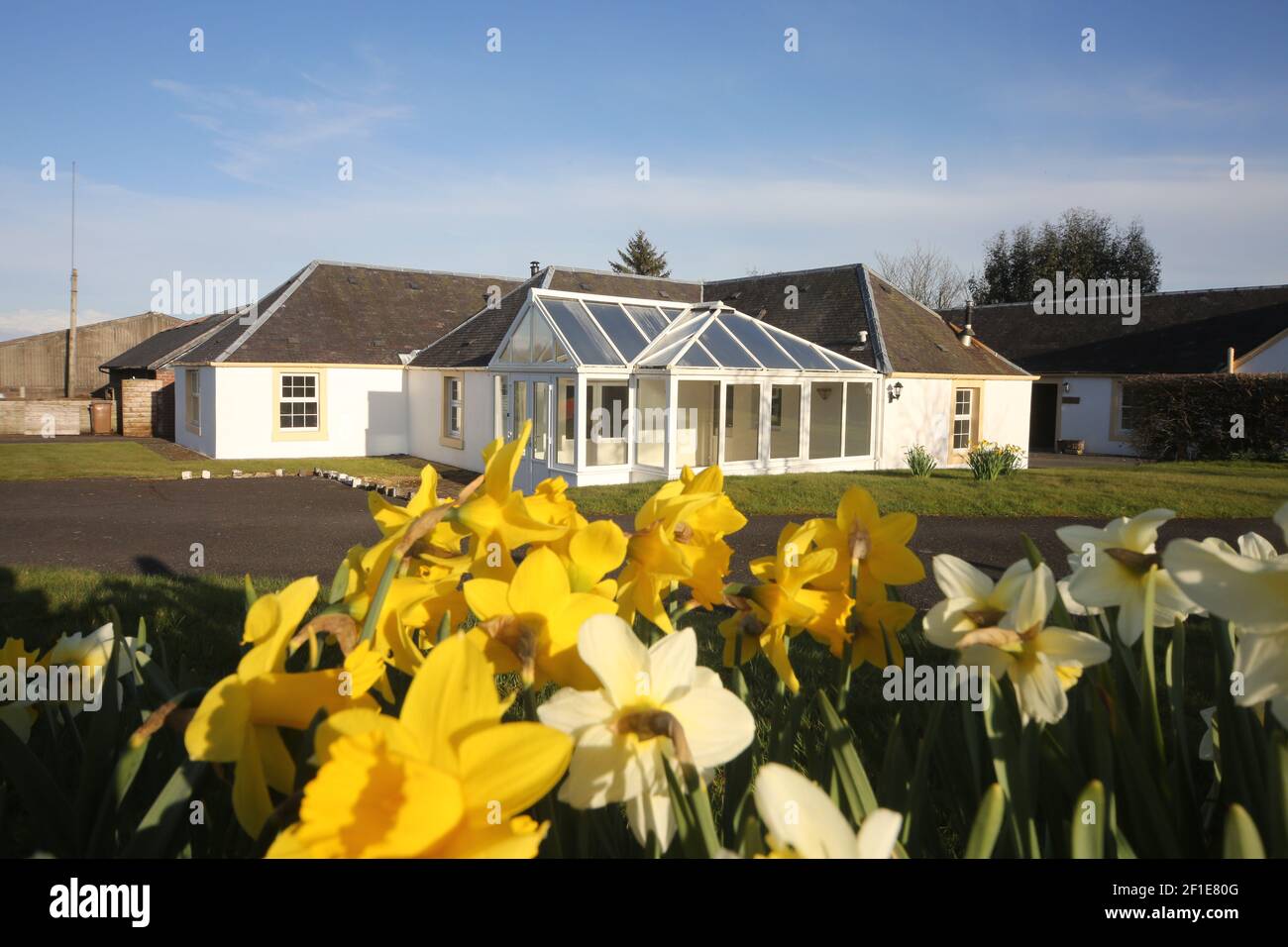 Whiteleys Farm, Maybole, South Ayrshire , Scotland, UK. The farm hjas ...