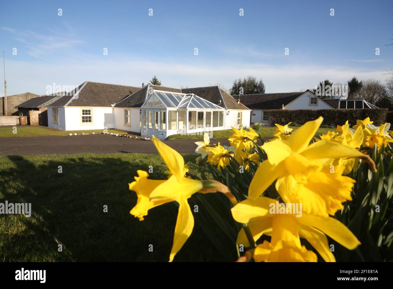 Whiteleys Farm, Maybole, South Ayrshire , Scotland, UK. The farm hjas ...
