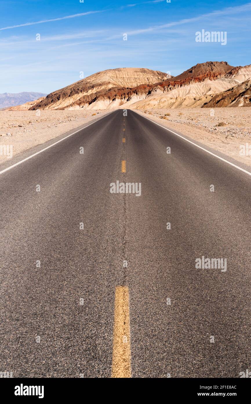 Death valley road highway freeway scenic national park california hi ...