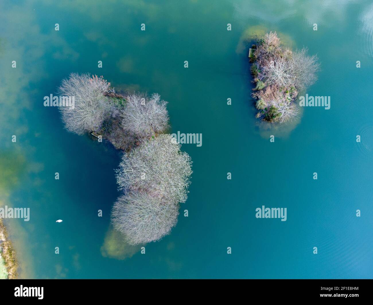 Aerial shot lake emerald green hi-res stock photography and images - Alamy