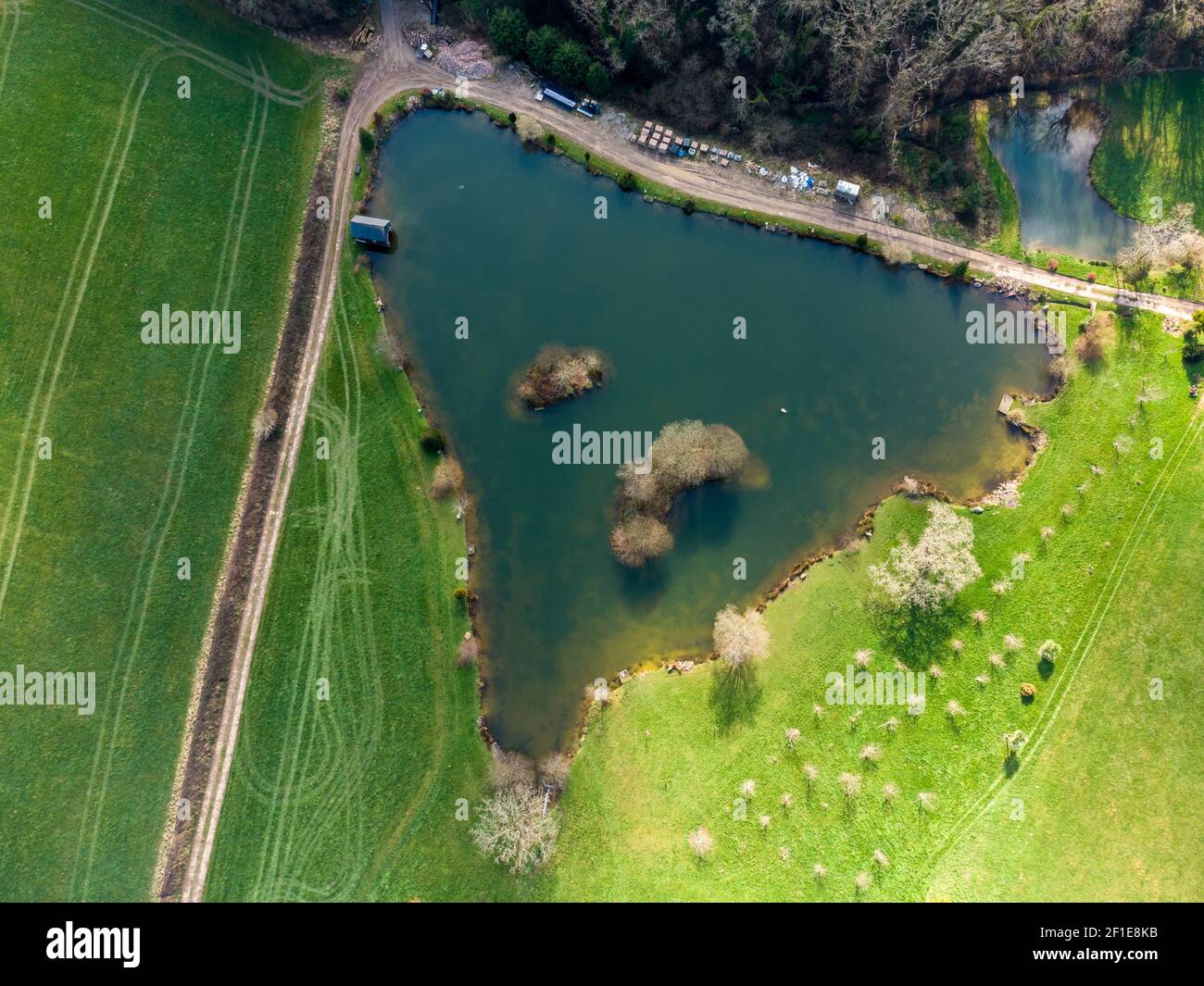 Overhead shot lake hi-res stock photography and images - Alamy