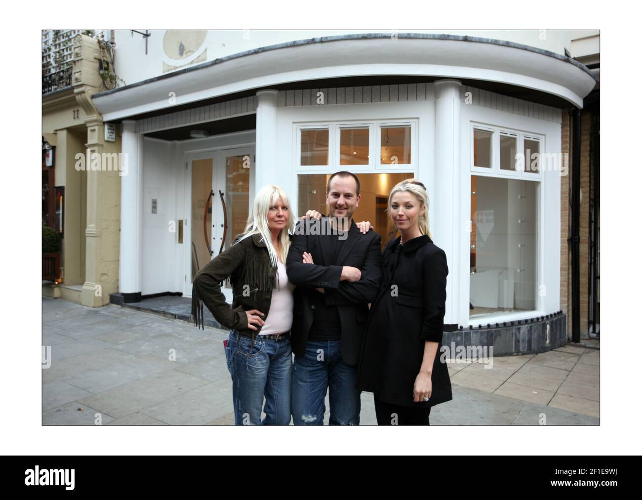 Bob Carlos Clarke gallery. Tamara Beckwith(rt), Ghislain Pascal and ...