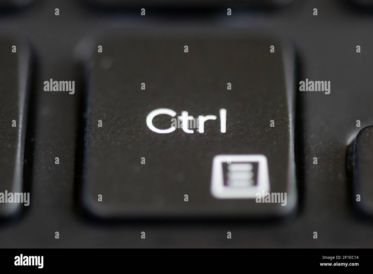 Ctrl key on a laptop keyboard Stock Photo - Alamy