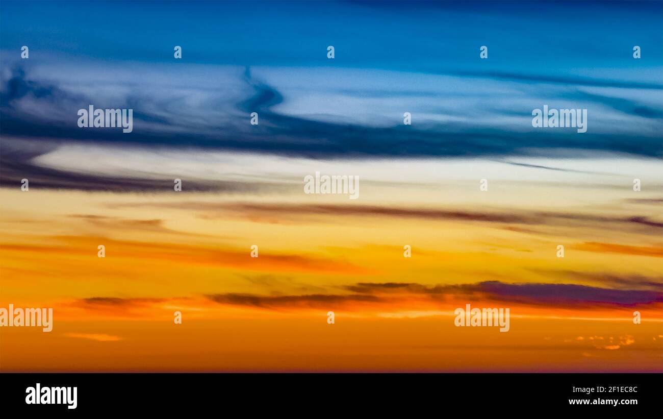Sunset Sky Abstract Texture Stock Photo - Alamy