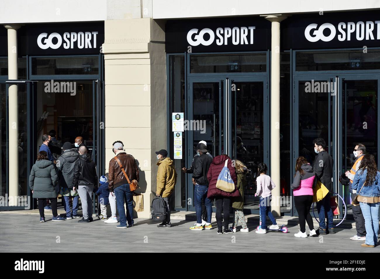 Go Sport store - Paris - France Stock Photo - Alamy