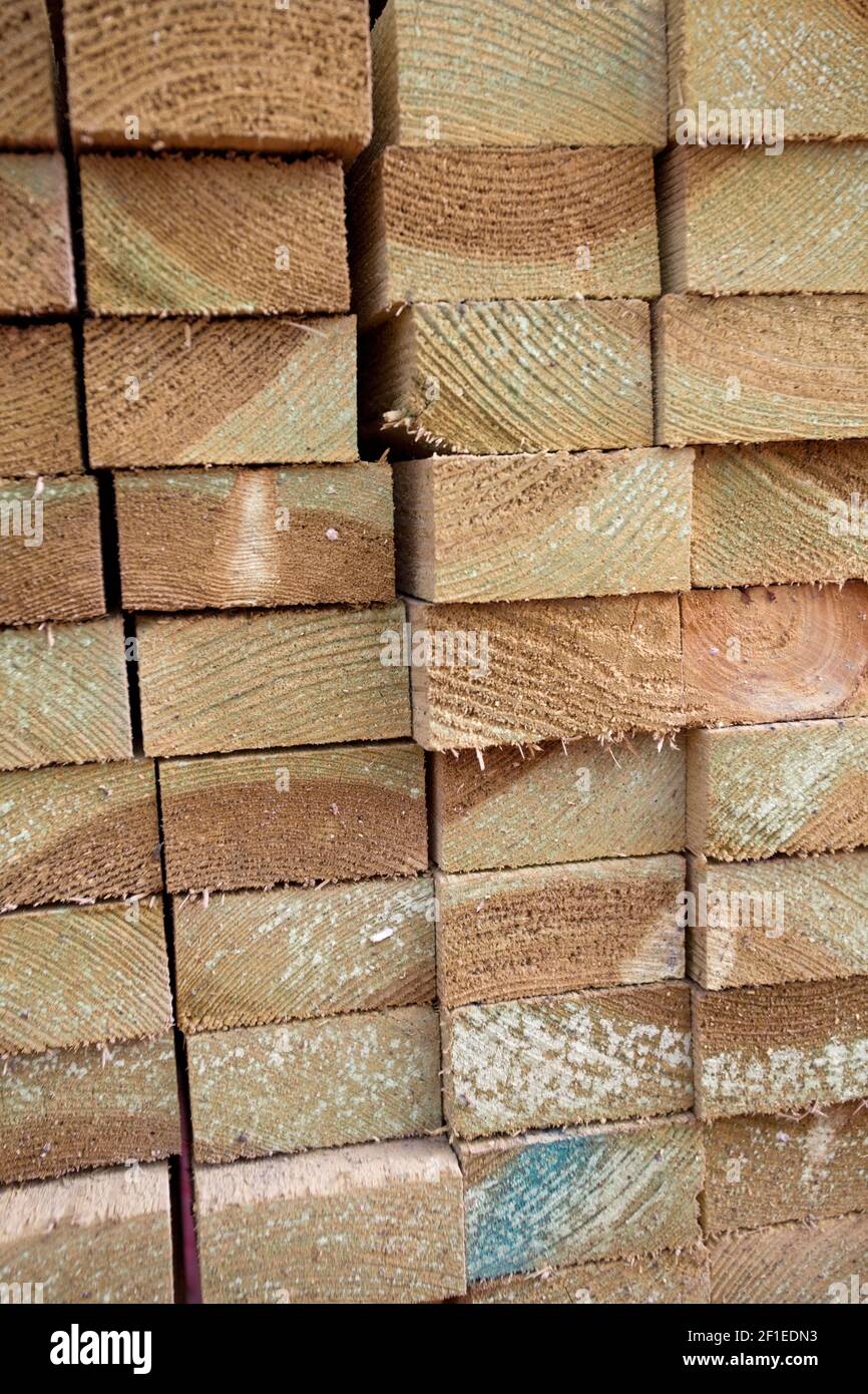 Timber battens hi-res stock photography and images - Alamy