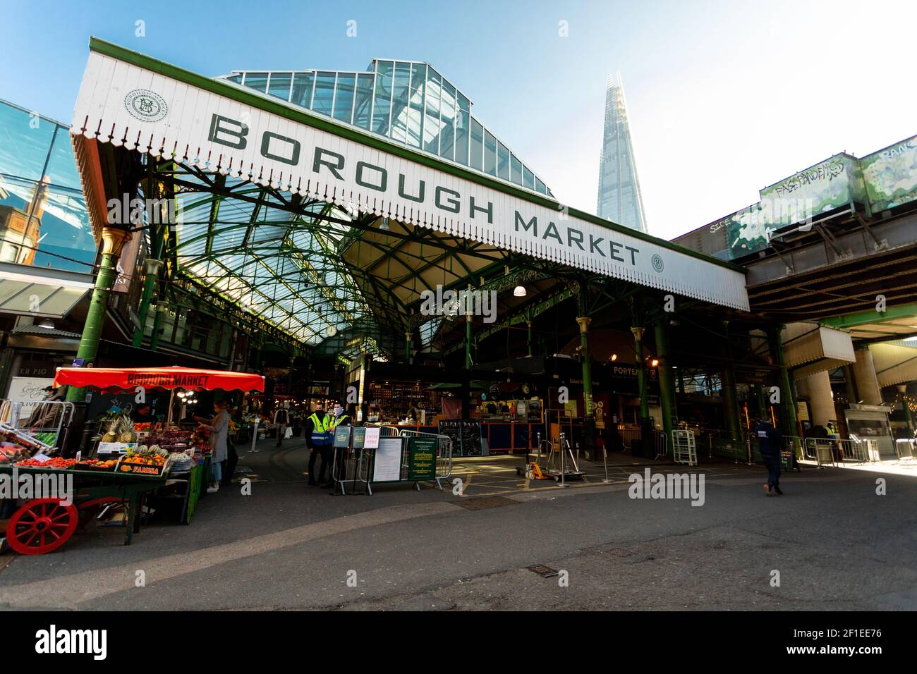 Borough Market / London Bridge - Central London Stock Photo - Alamy