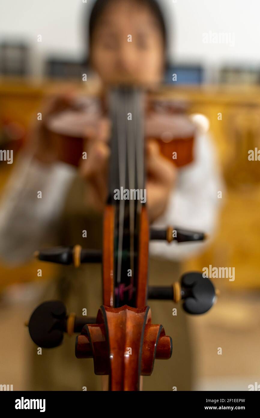 Chinese violin hi-res stock photography and images - Alamy
