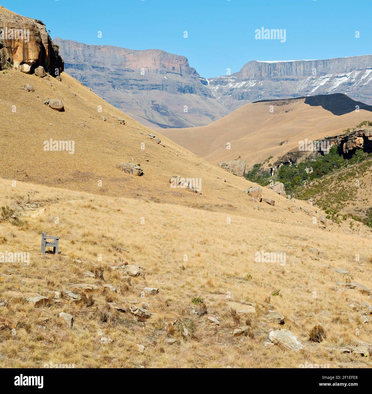 In south africa valley of desolation Stock Photo - Alamy