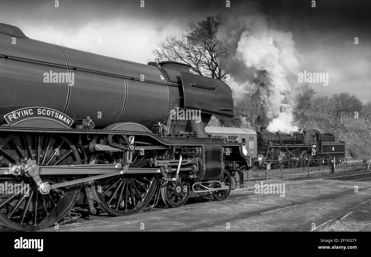 Flying Scotsman is a Pacific steam locomotive built in 1923 for the ...