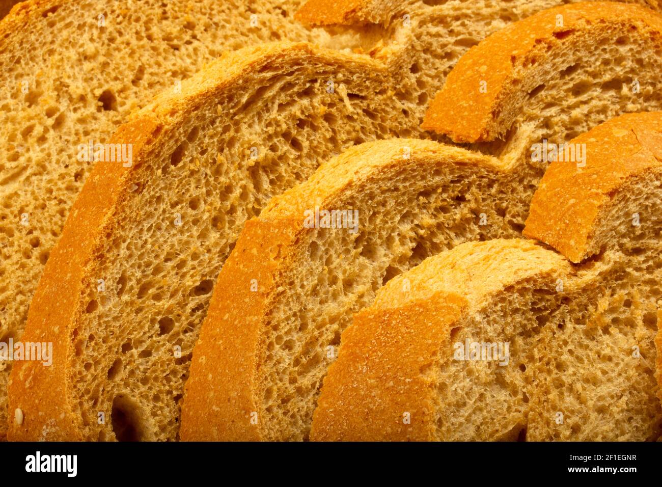 Sliced breads. Healthy food. Background texture Stock Photo - Alamy