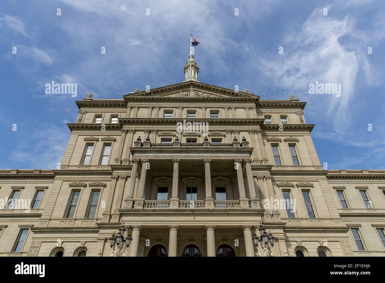 Michigan State Capitol Stock Photo - Alamy