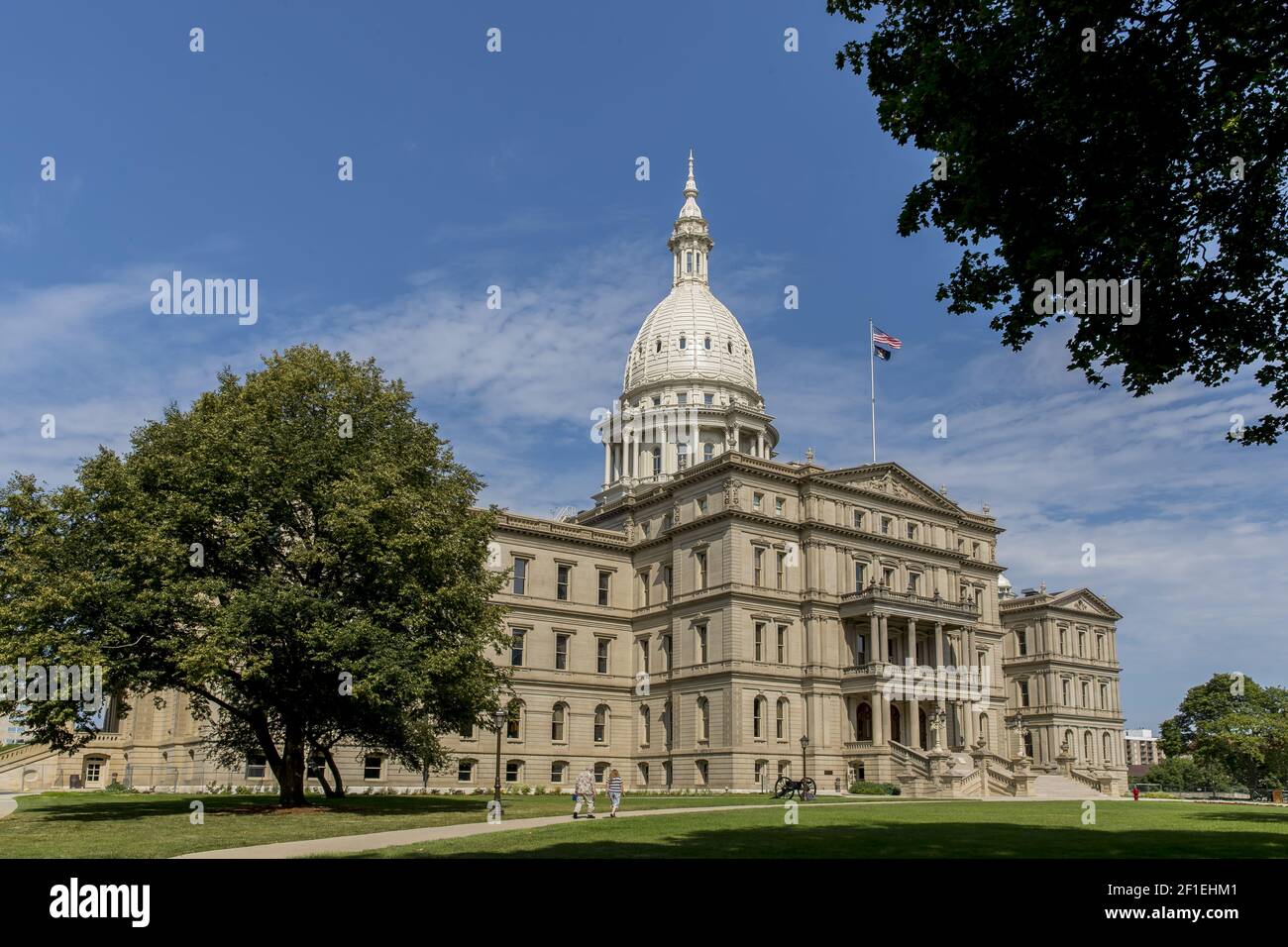 Michigan State Capitol Stock Photo - Alamy