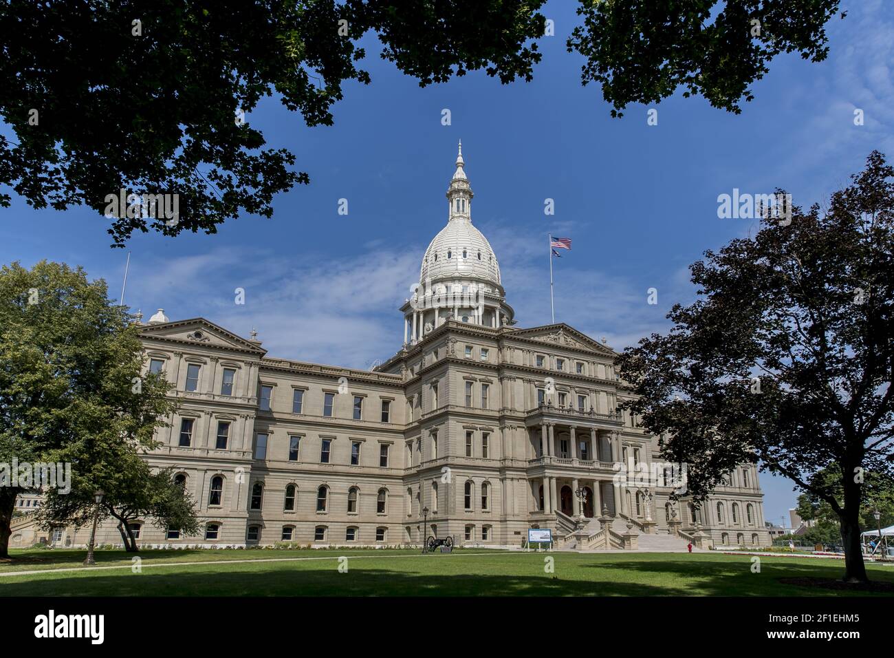 Michigan State Capitol Stock Photo - Alamy