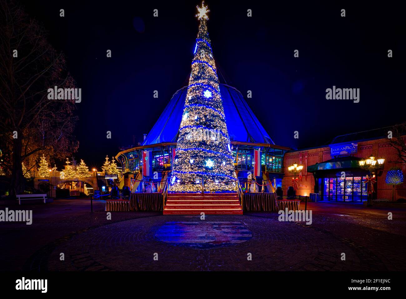 Europa-Park Theme Park Germany Winter Season Stock Photo - Alamy