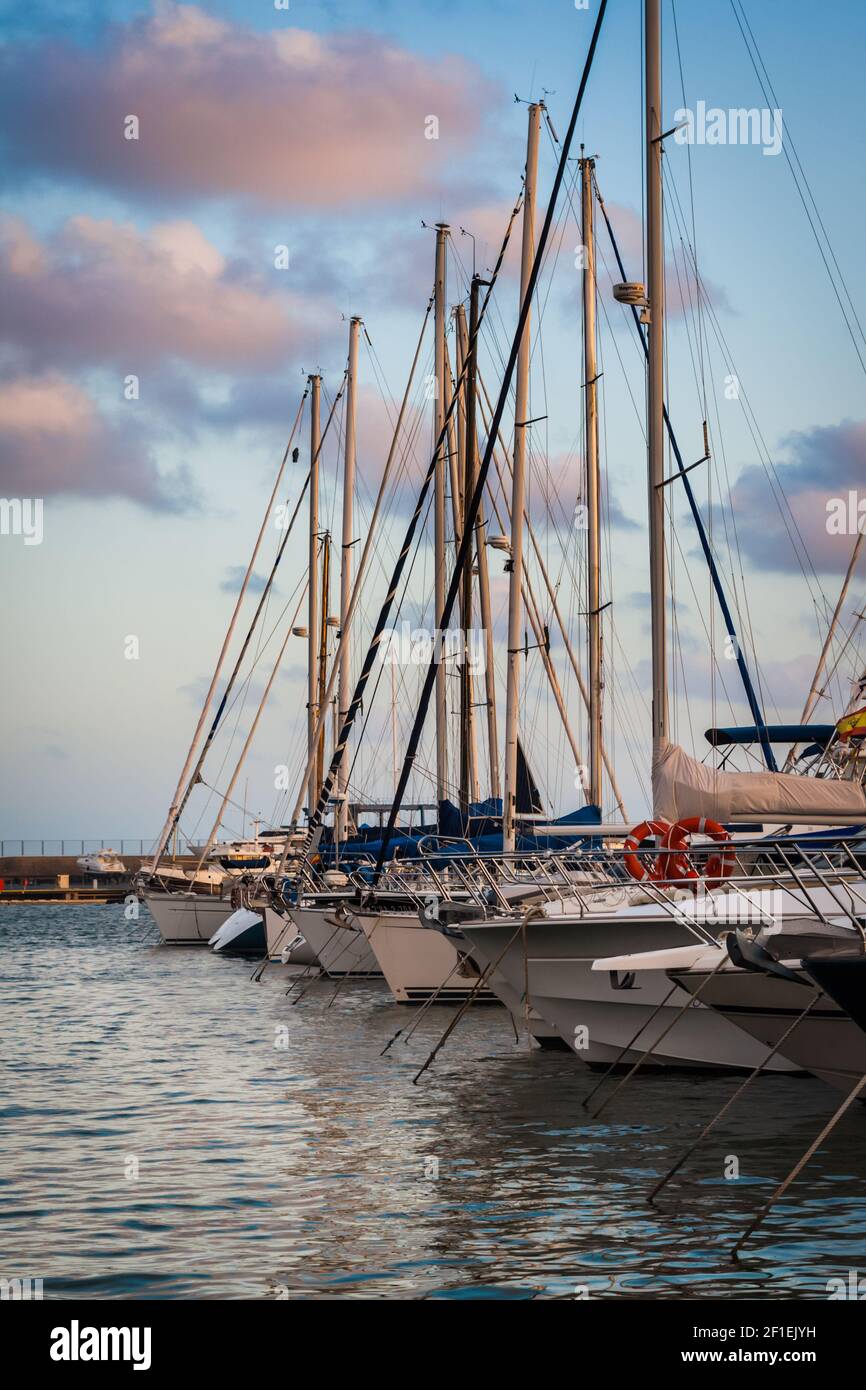 Motor boats sail seascape hi-res stock photography and images - Alamy