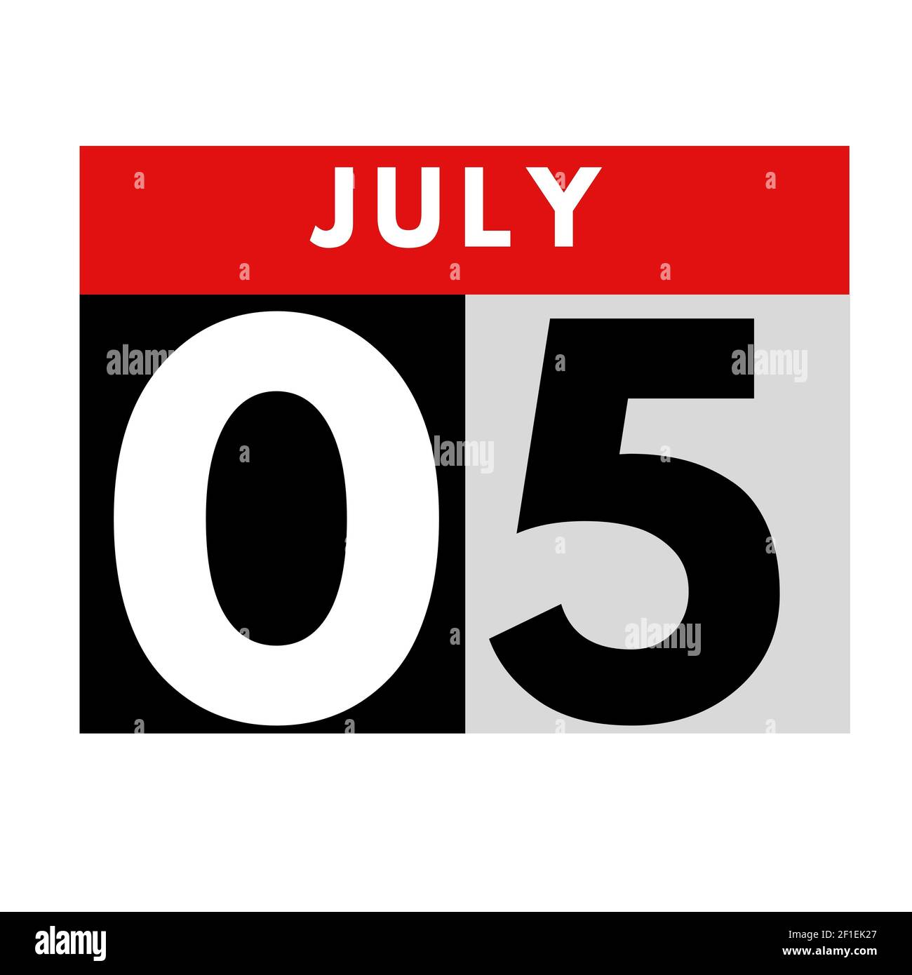 5 july Cut Out Stock Images & Pictures - Alamy