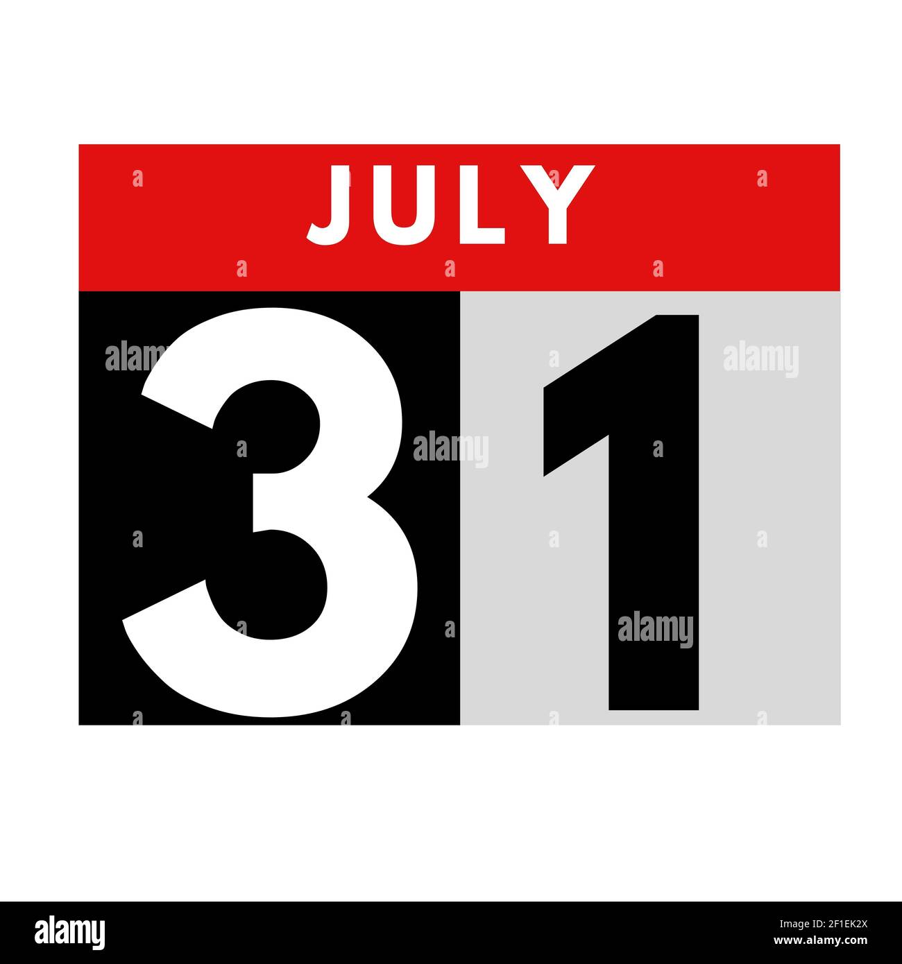 July 31 . flat daily calendar icon .date ,day, month .calendar for the ... July 31 . flat daily calendar icon .date ,day, month .calendar for the ...