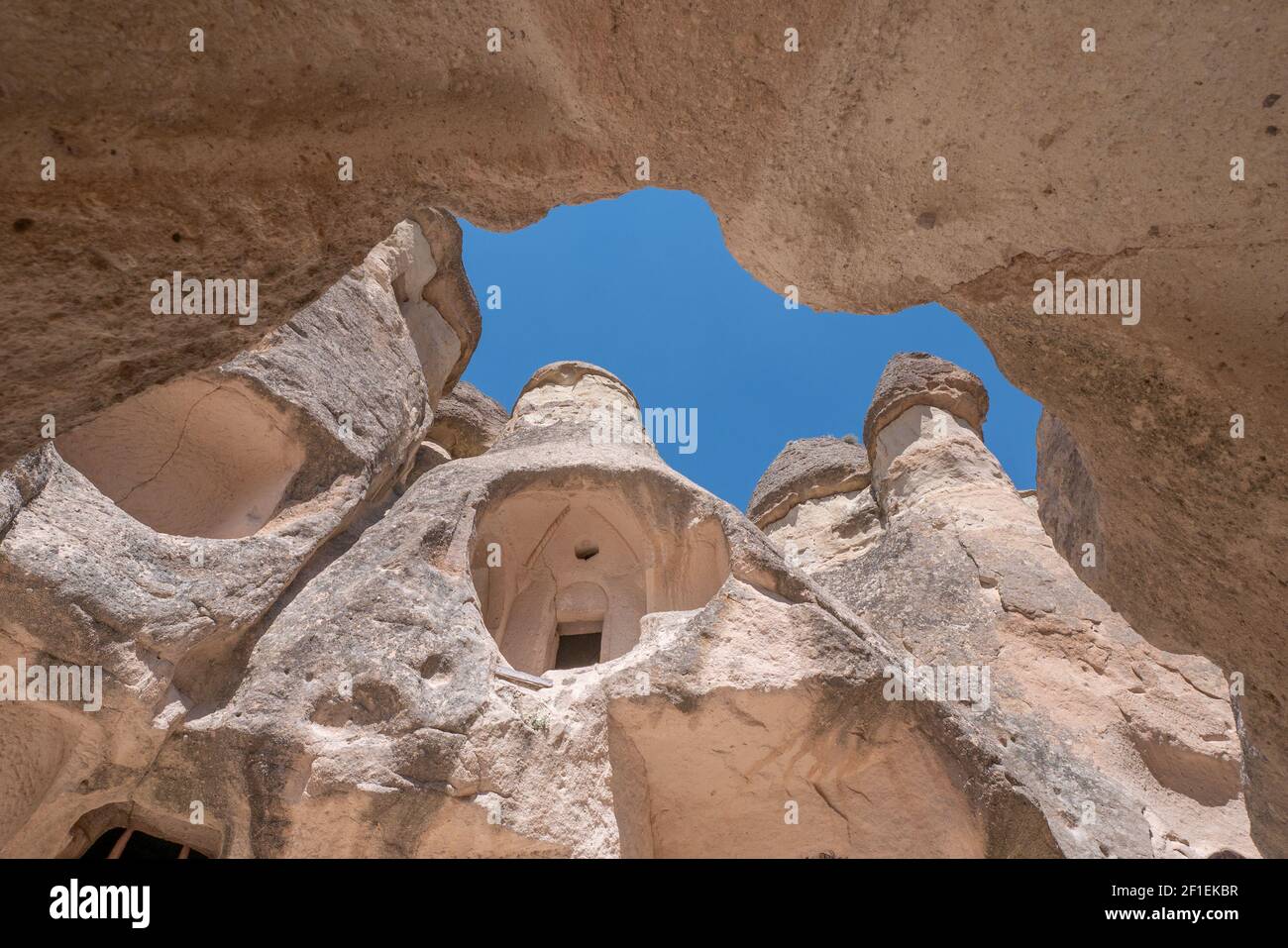 Fairy chimneys in Cappadocia, Turkey Stock Photo - Alamy