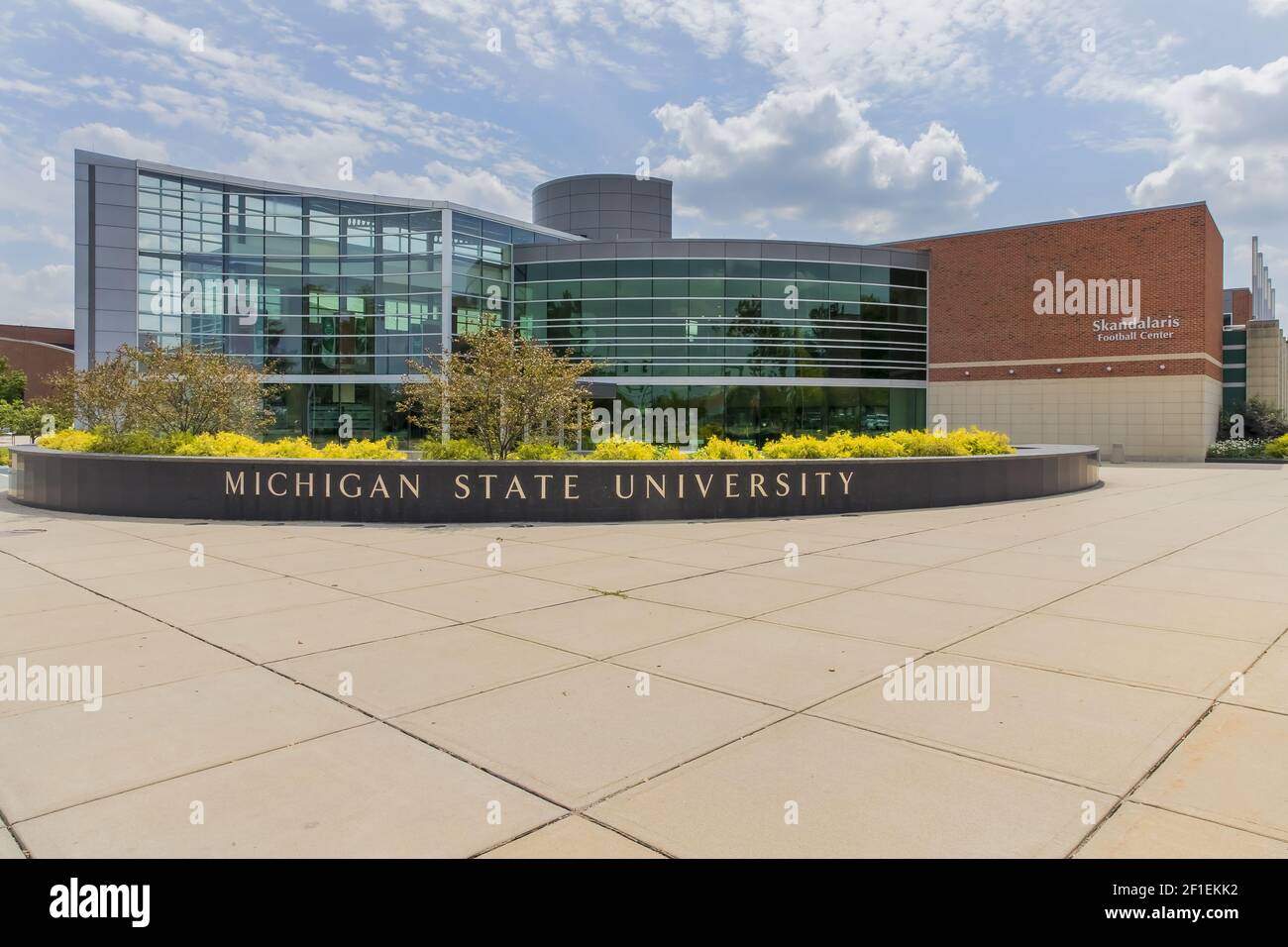 Michigan State University Campus Stock Photo - Alamy