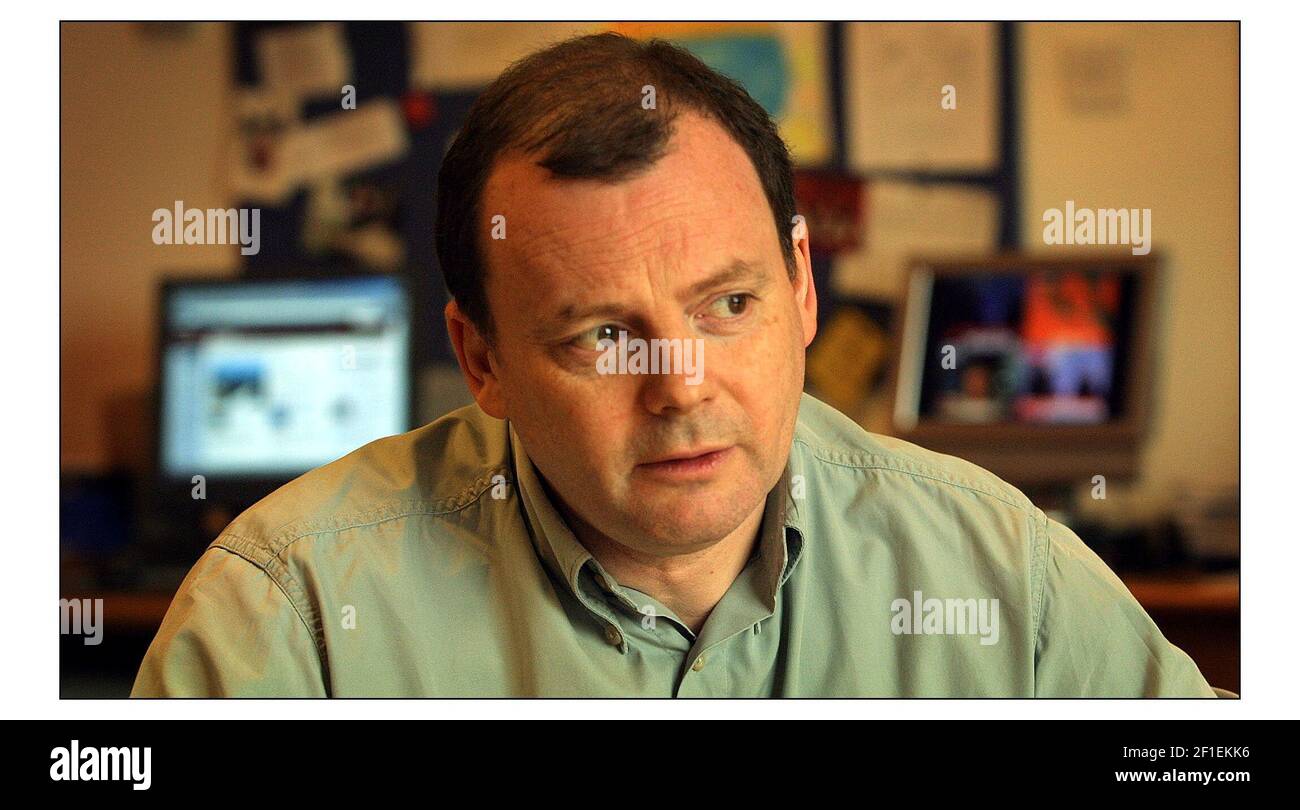 Richard Sambrook, Director of B.B.C. News.photograph by David Sandison ...