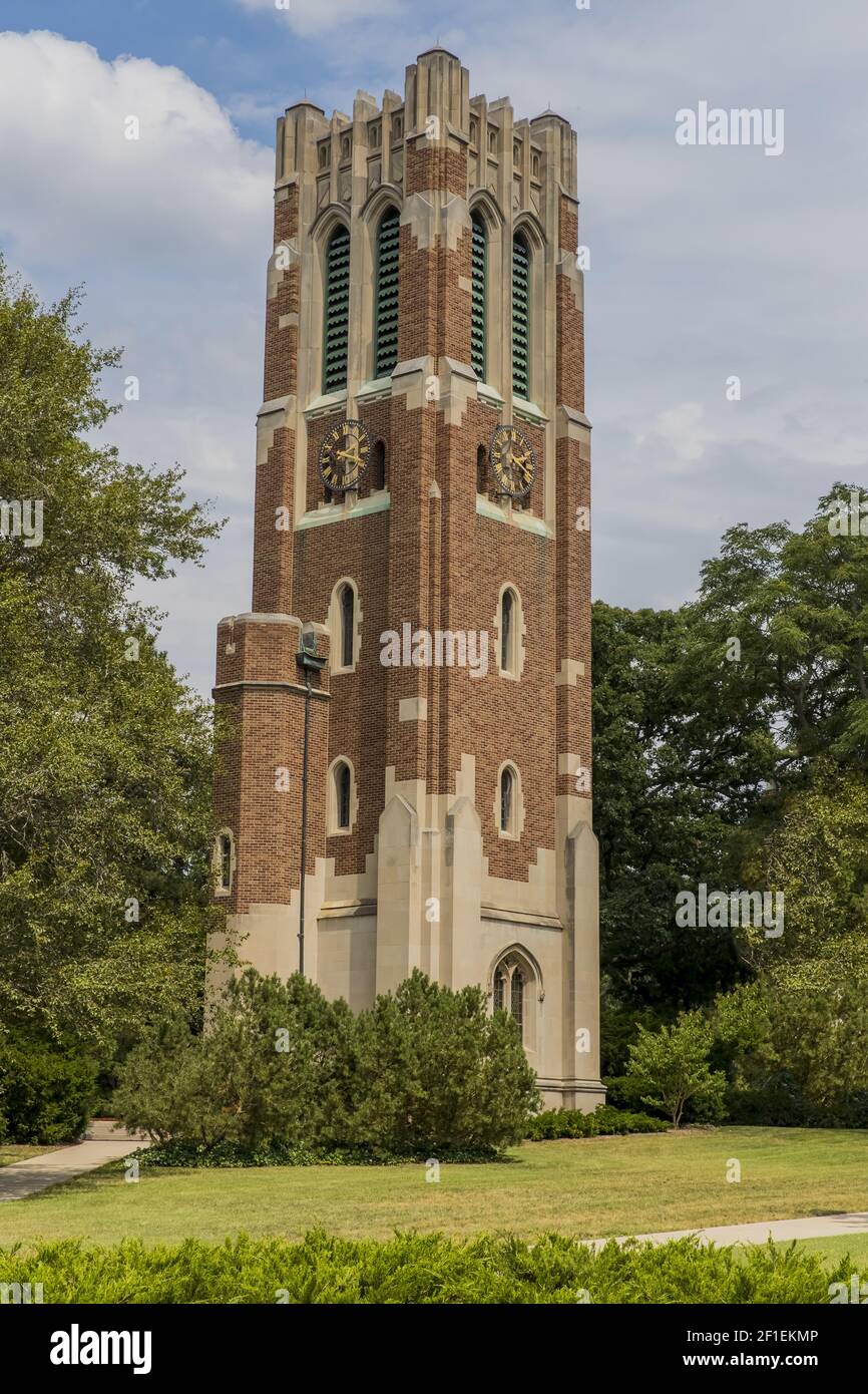 Beaumont Tower at Michigan State University Stock Photo - Alamy