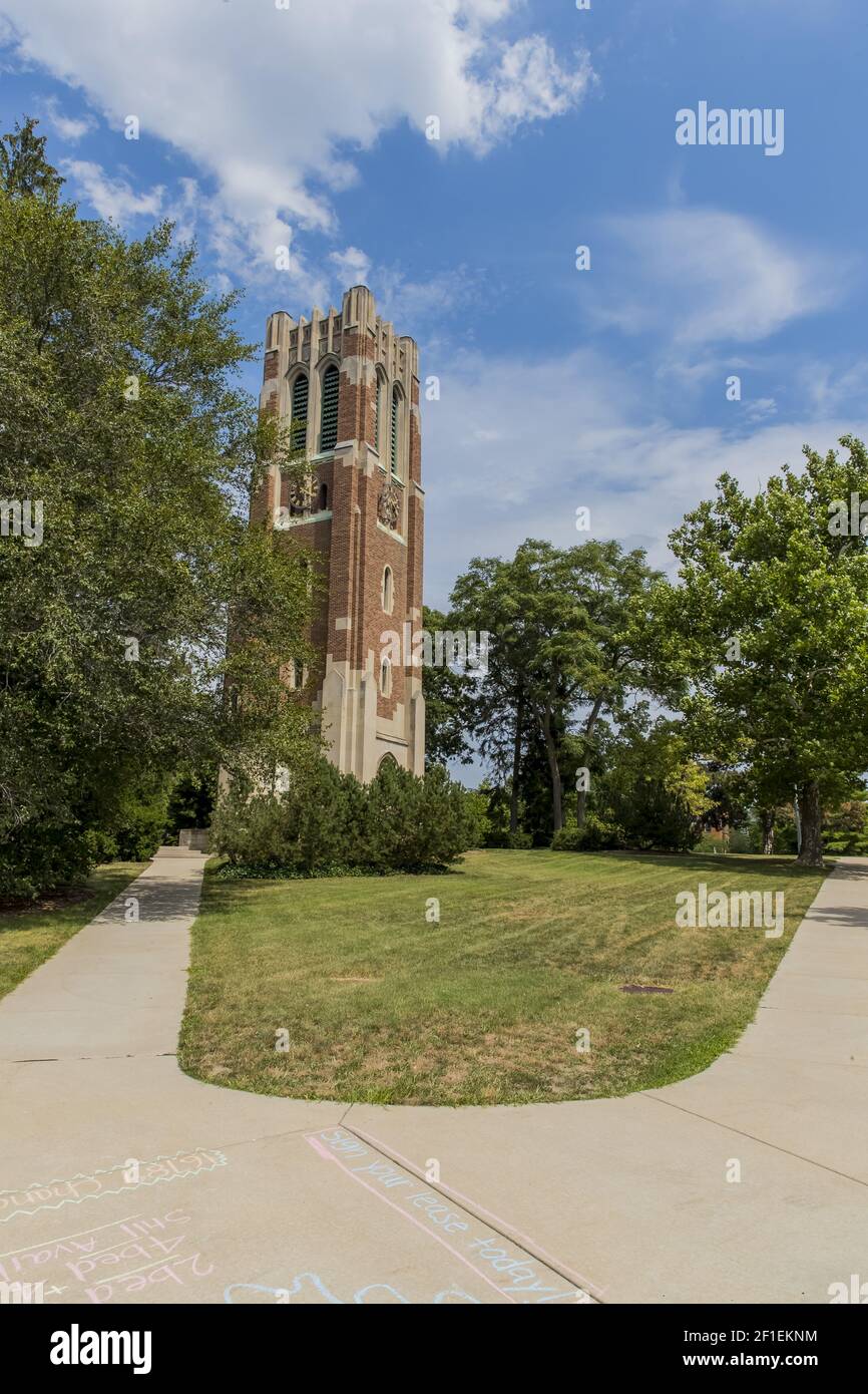 Beaumont tower michigan hi-res stock photography and images - Alamy