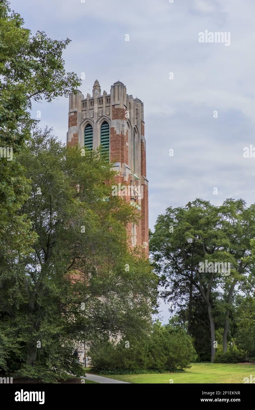 Beaumont tower michigan hi-res stock photography and images - Alamy