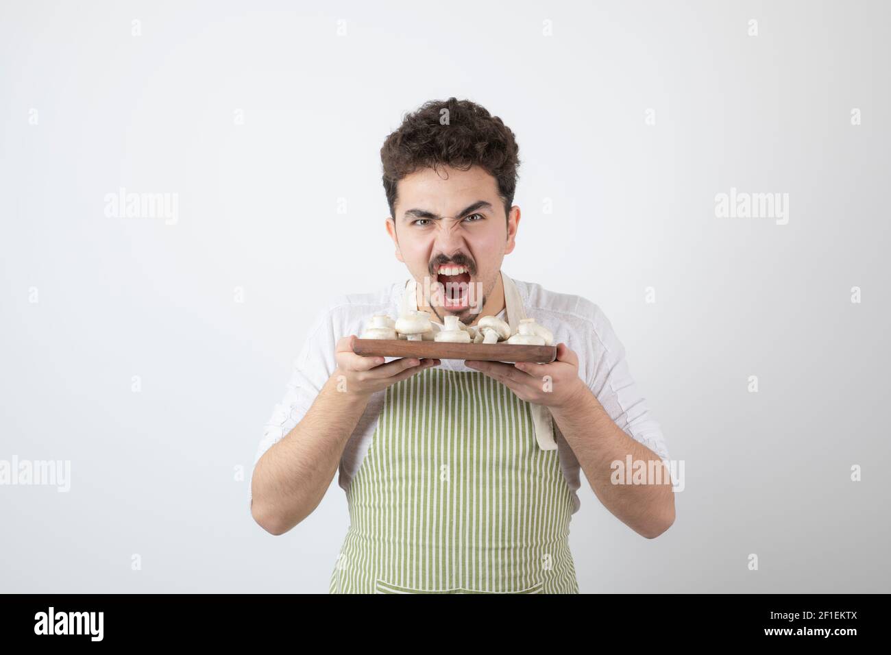 Hungry chef hi-res stock photography and images - Alamy