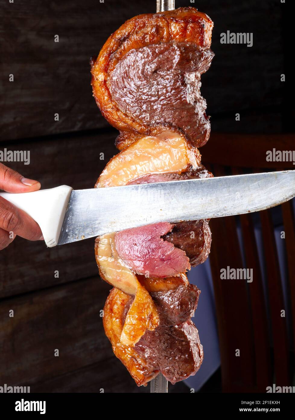 Picanha, traditional Brazilian beef cut Stock Photo - Alamy