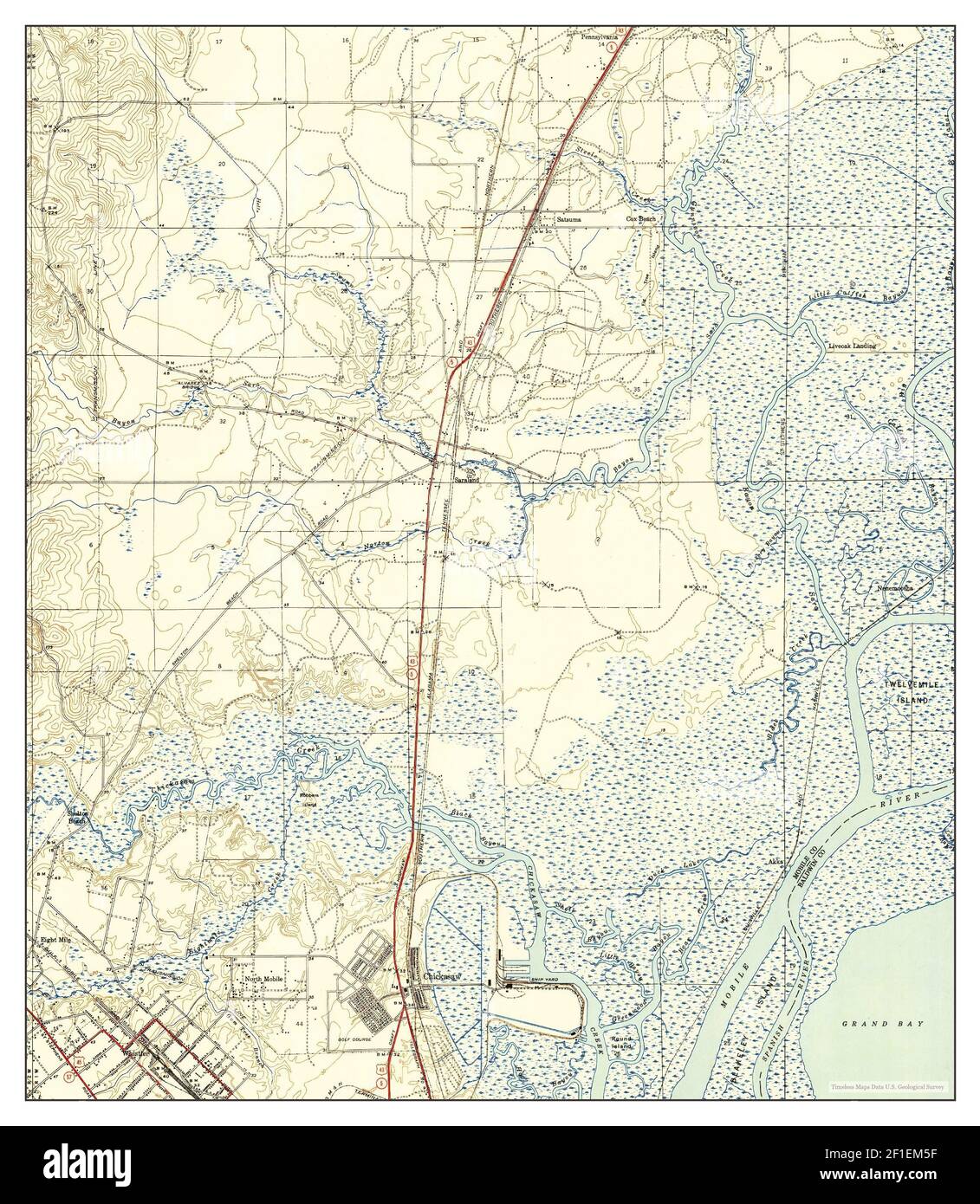 Chickasaw county map hi-res stock photography and images - Alamy
