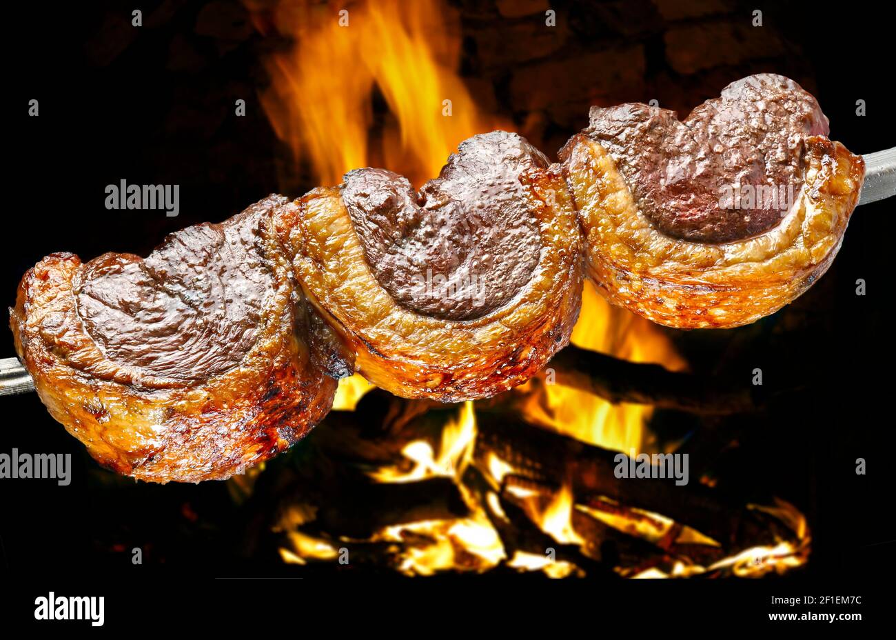 Picanha, traditional Brazilian beef cut Stock Photo - Alamy